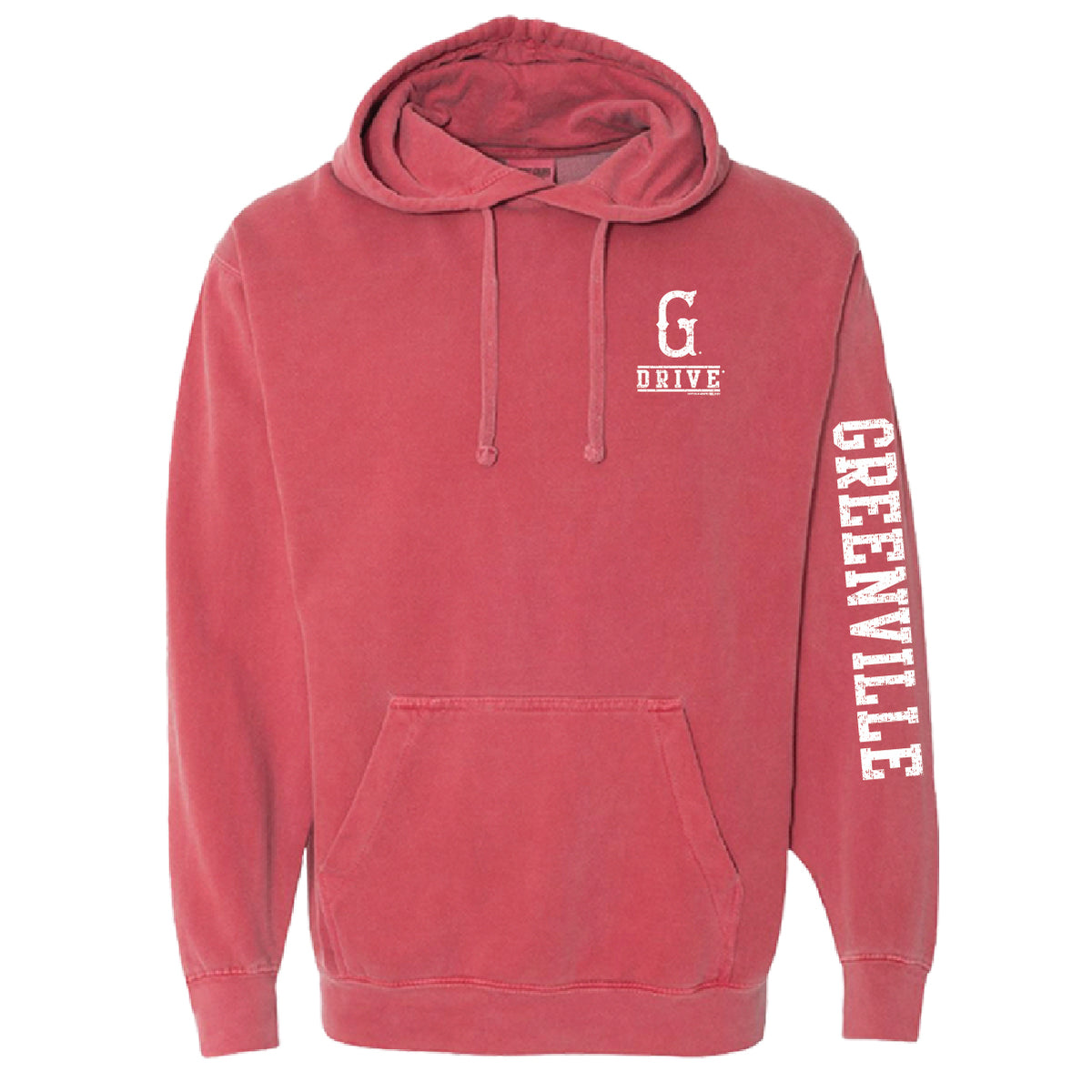 Greenville Drive Soft as a Grape Red Soft Washed Sweatshirt ...